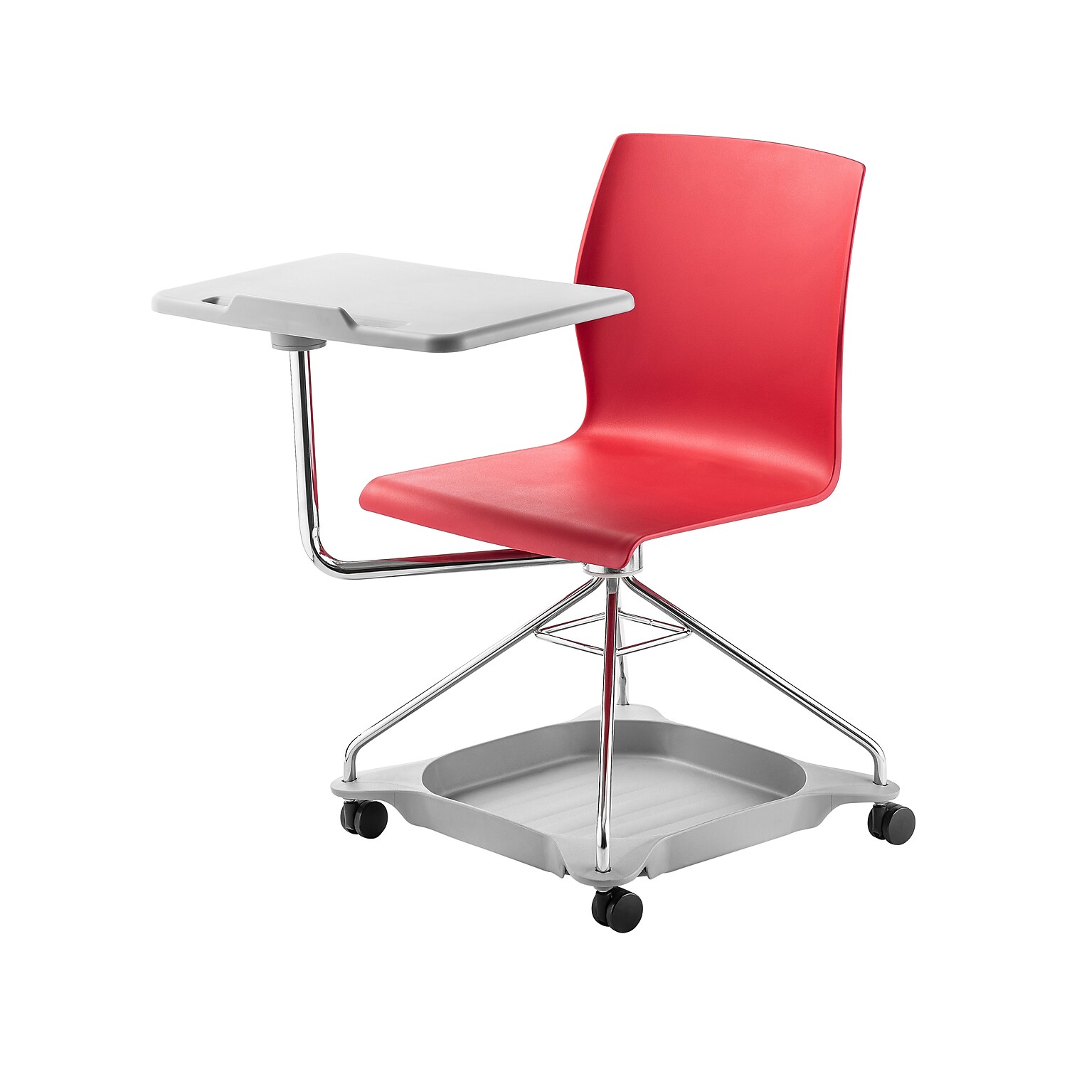 National Public Seating NPS Chair on the Go, Mobile Chair With Tablet ...
