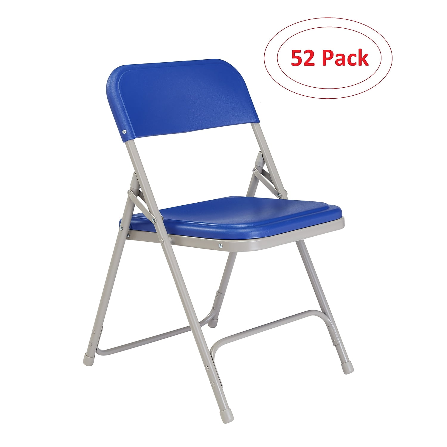 National Public Seating NPS Premium Lightweight Plastic Folding Chair ...