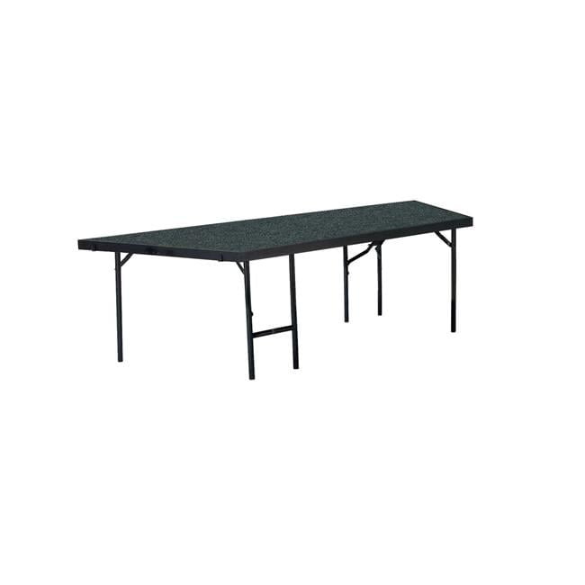National Public Seating Stage Pie Compatible with a 3 ft. x 8 ft. x 24 ...