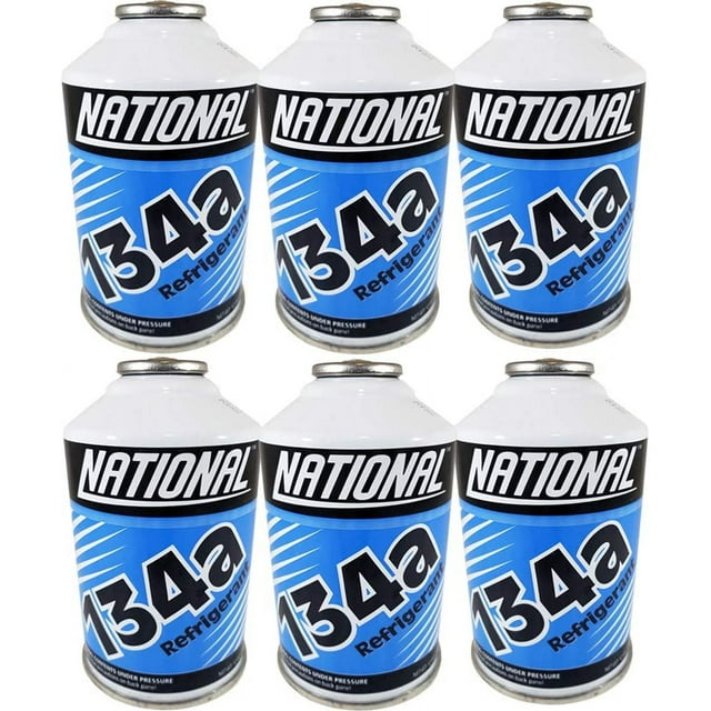 National Refrigerant R134a for MVAC use in a 12-Ounce Self-Sealing ...