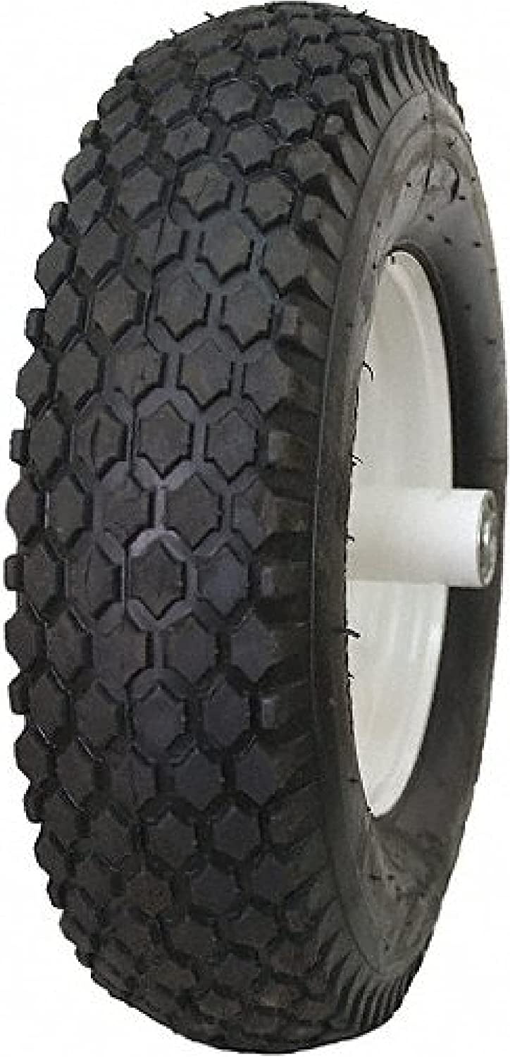 Universal Fit, Flat Free Wheelbarrow Tire for Lawn and Garden - Walmart.com