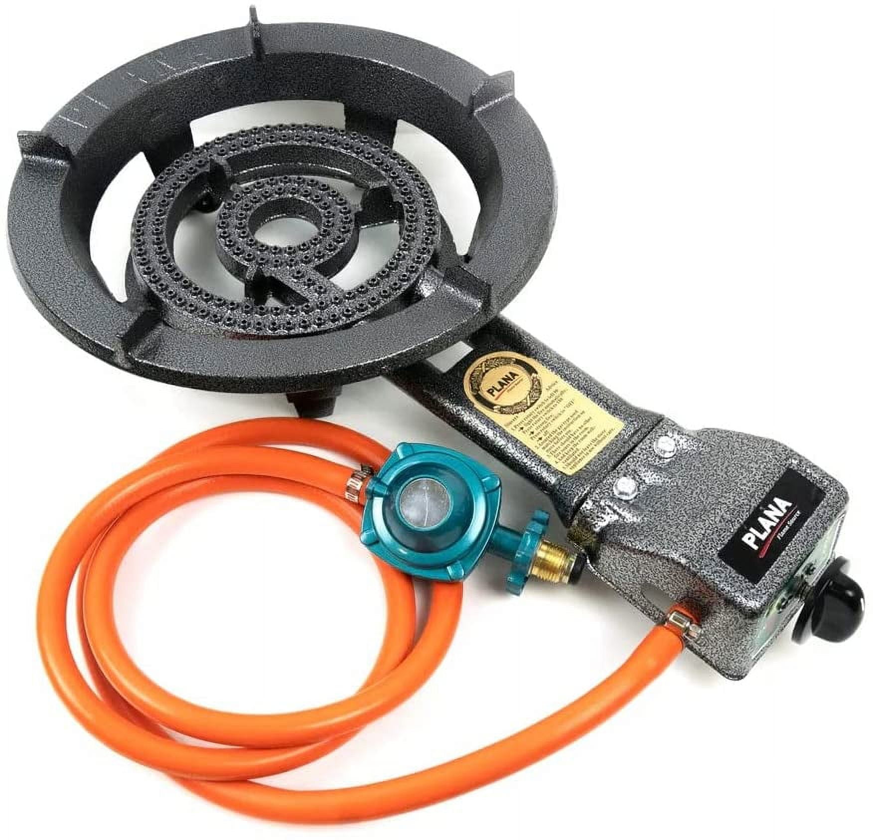 Outdoor Heavy-Duty Single Burner Propane Stove for Home Brewing, Turkey ...