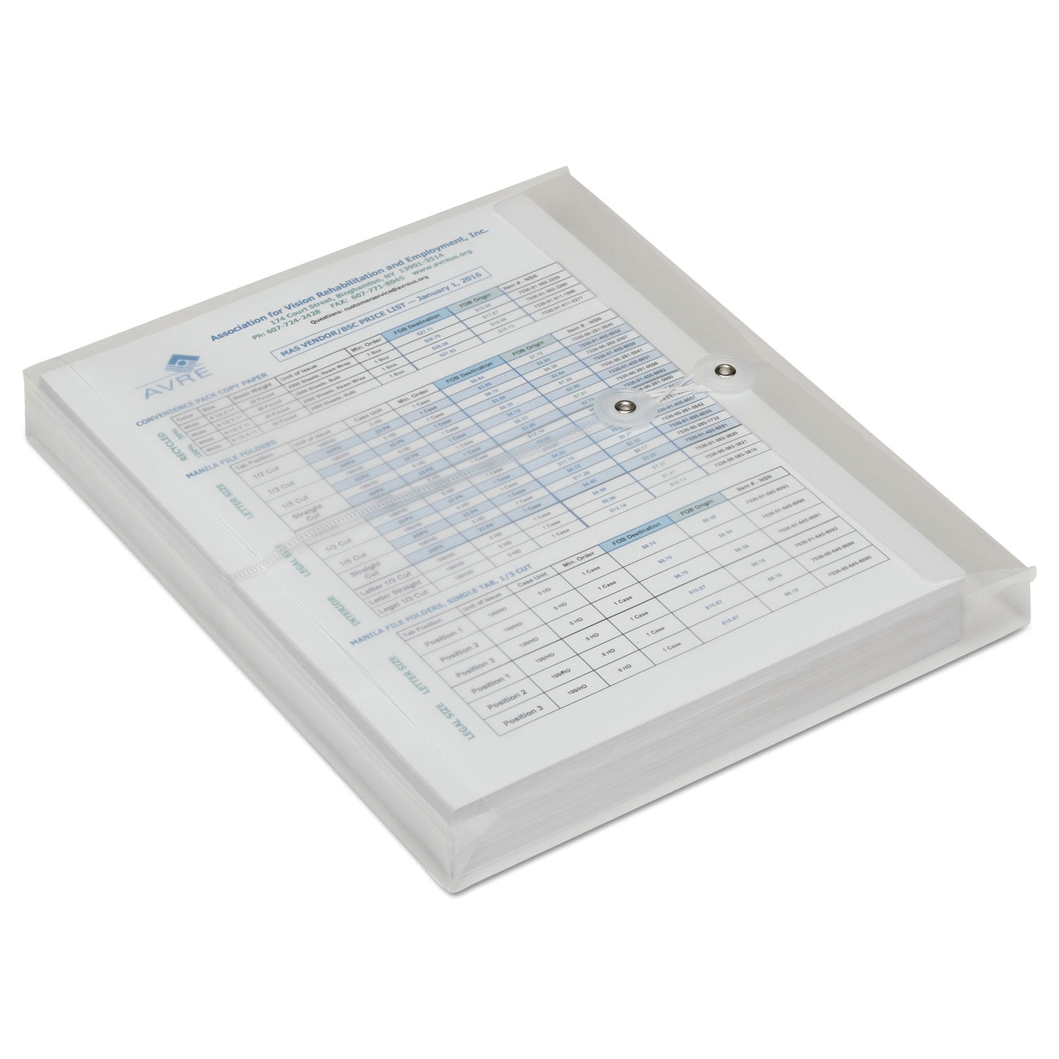 National Stock Number NSN-6618832 Envelope,poly,sting/tie,cl - Walmart.com