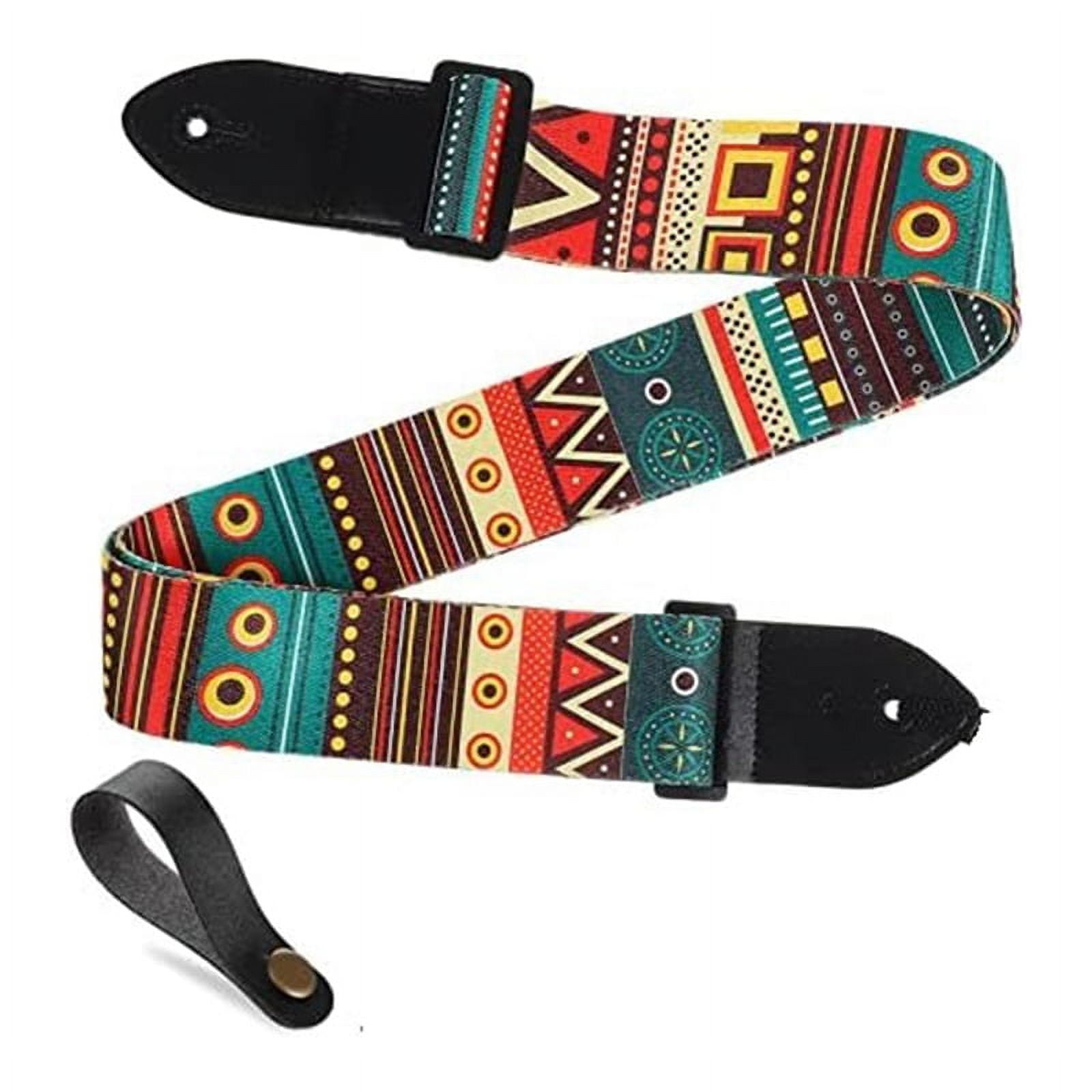 National Style Guitar Strap Acoustic Guitar Electric Guitar Universal ...