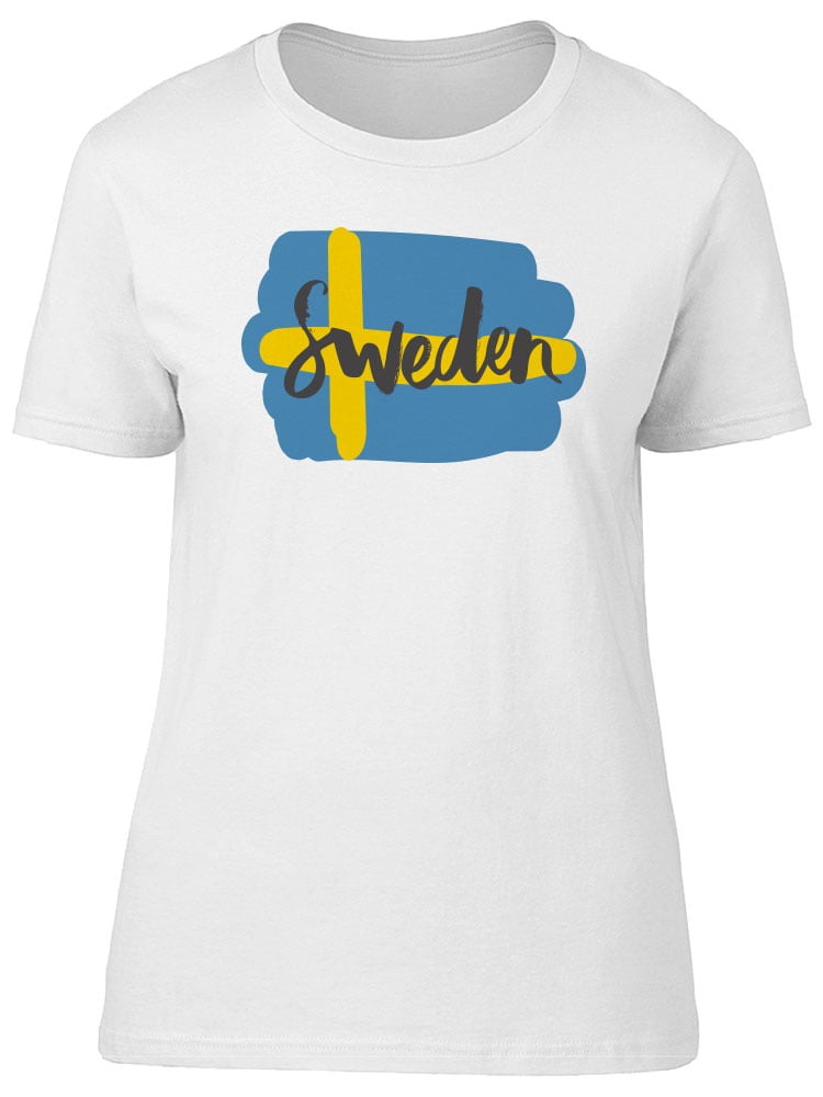 National Swedish Flag Sweden T-Shirt Men -Image by Shutterstock, Male ...