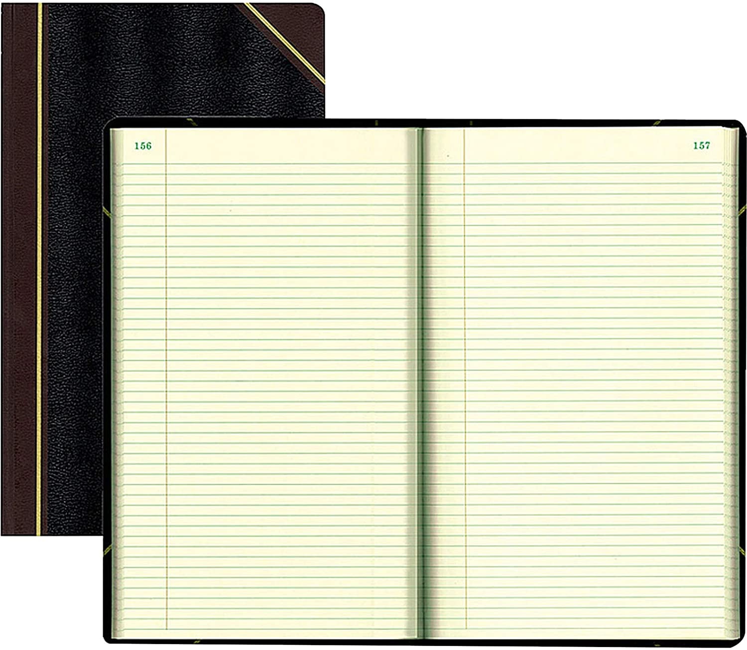 National Texhide Series Record Book, Black, 13.75" x 8.75", 500 ...