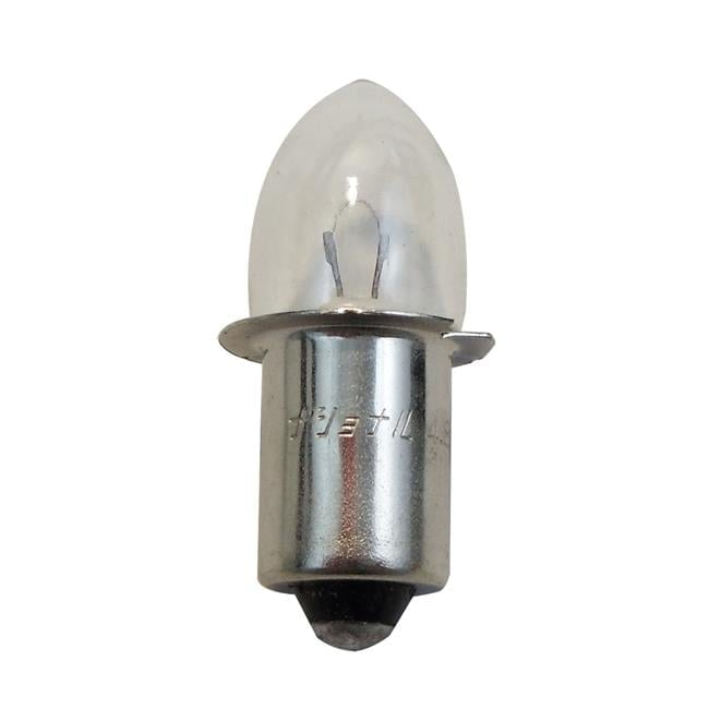 National Torch LIGHTBULB MB-48PE 4.8V, 0.5 amp Pre-Focused Glass ...