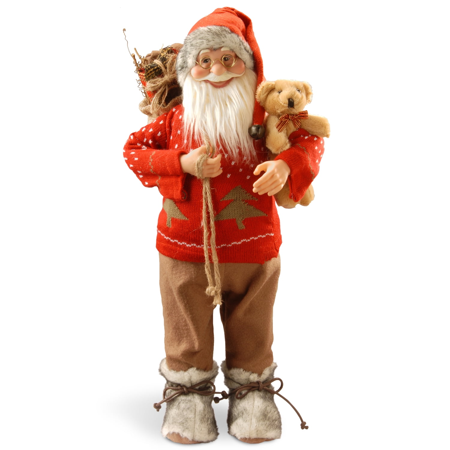 National Tree 24 inch Standing Santa - Walmart.com