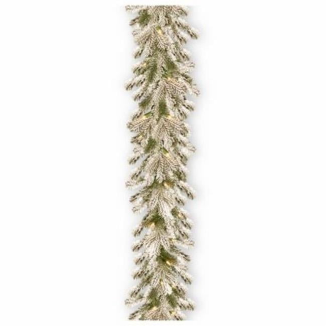 National Tree 266750 9 x 12 ft. 100 Warm White LED Lights Feel Real ...