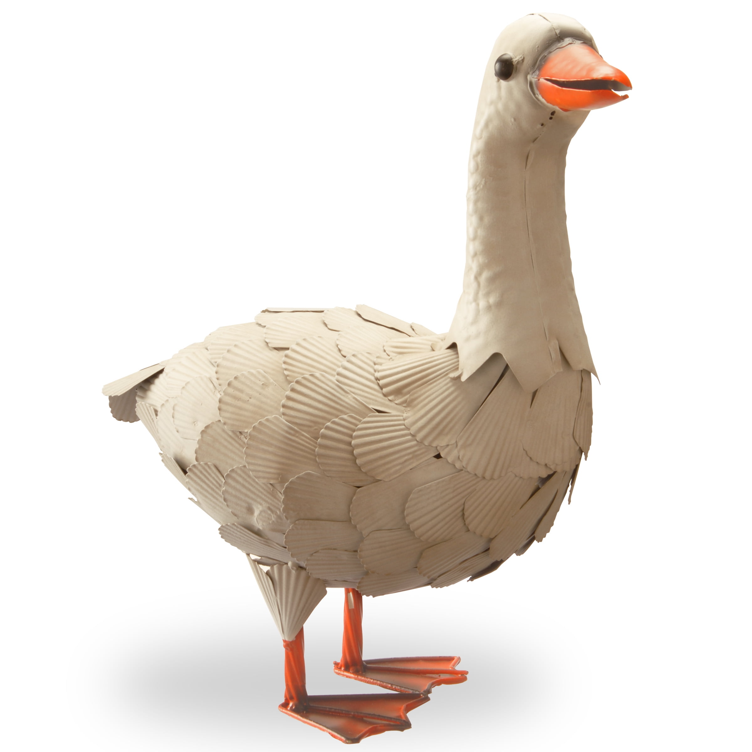 National Tree Artificial 16" Garden Accents White Goose - Walmart.com