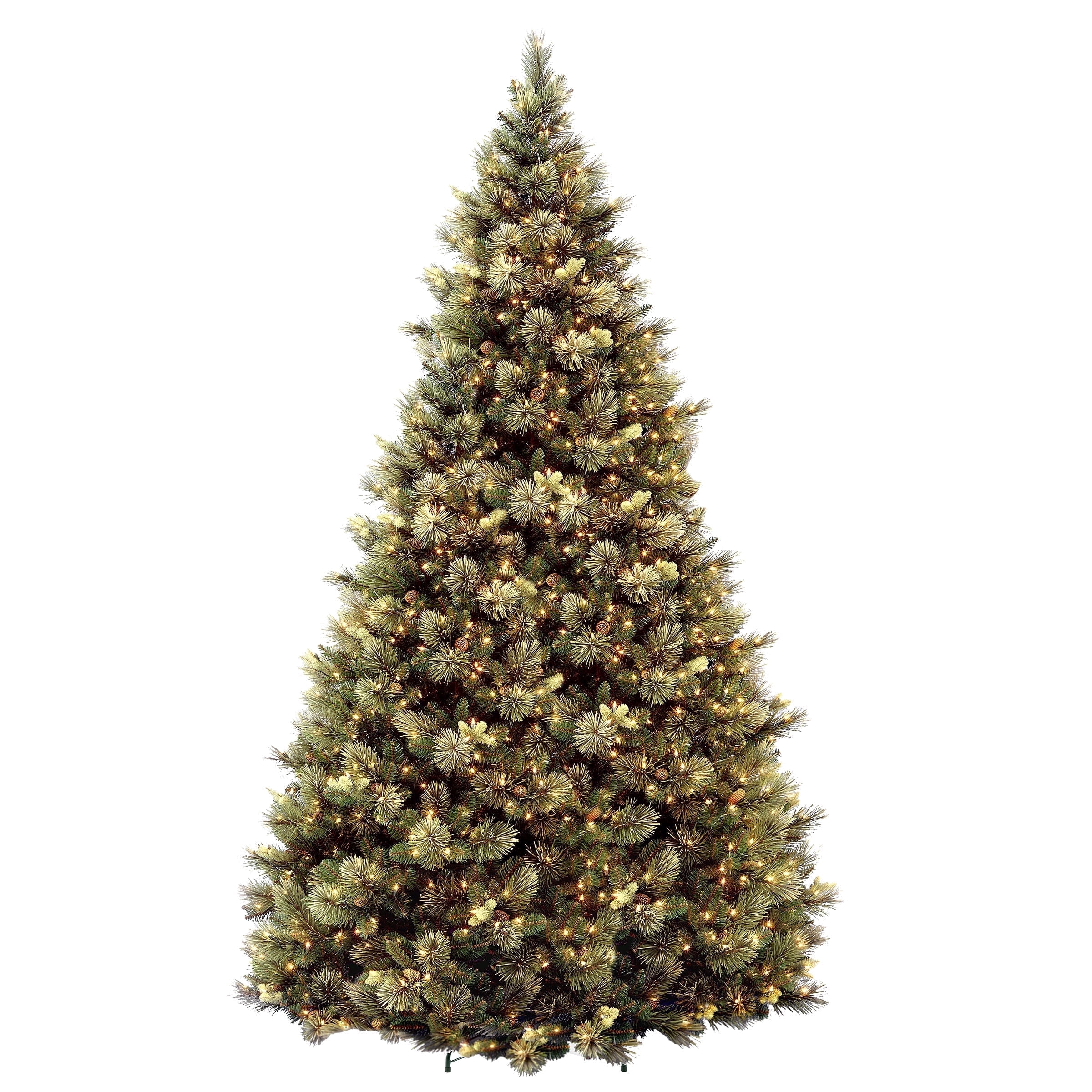 National Tree Company 12 ft. Carolina Pine Tree with Clear Lights ...