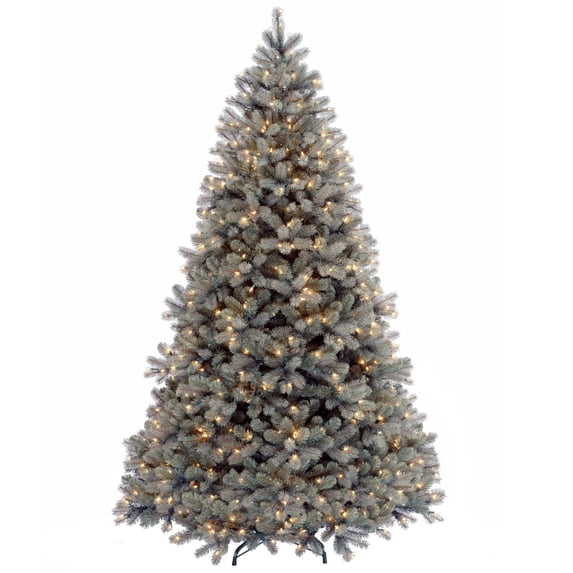 National Tree Company 6 ft. Downswept Douglas® Blue Fir Tree with Clear ...
