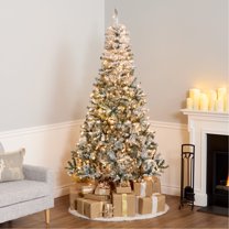 National Tree Company 6ft Pre-Lit Acacia Artificial Christmas Tree ...