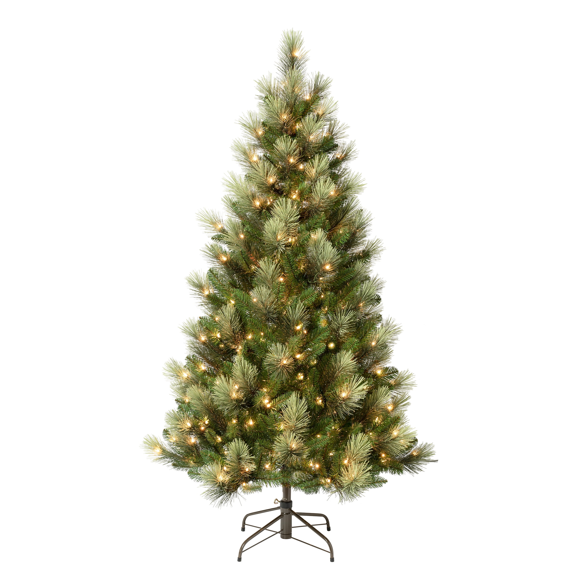 National Tree Company Pre-Lit Artificial Christmas Tree, Green ...