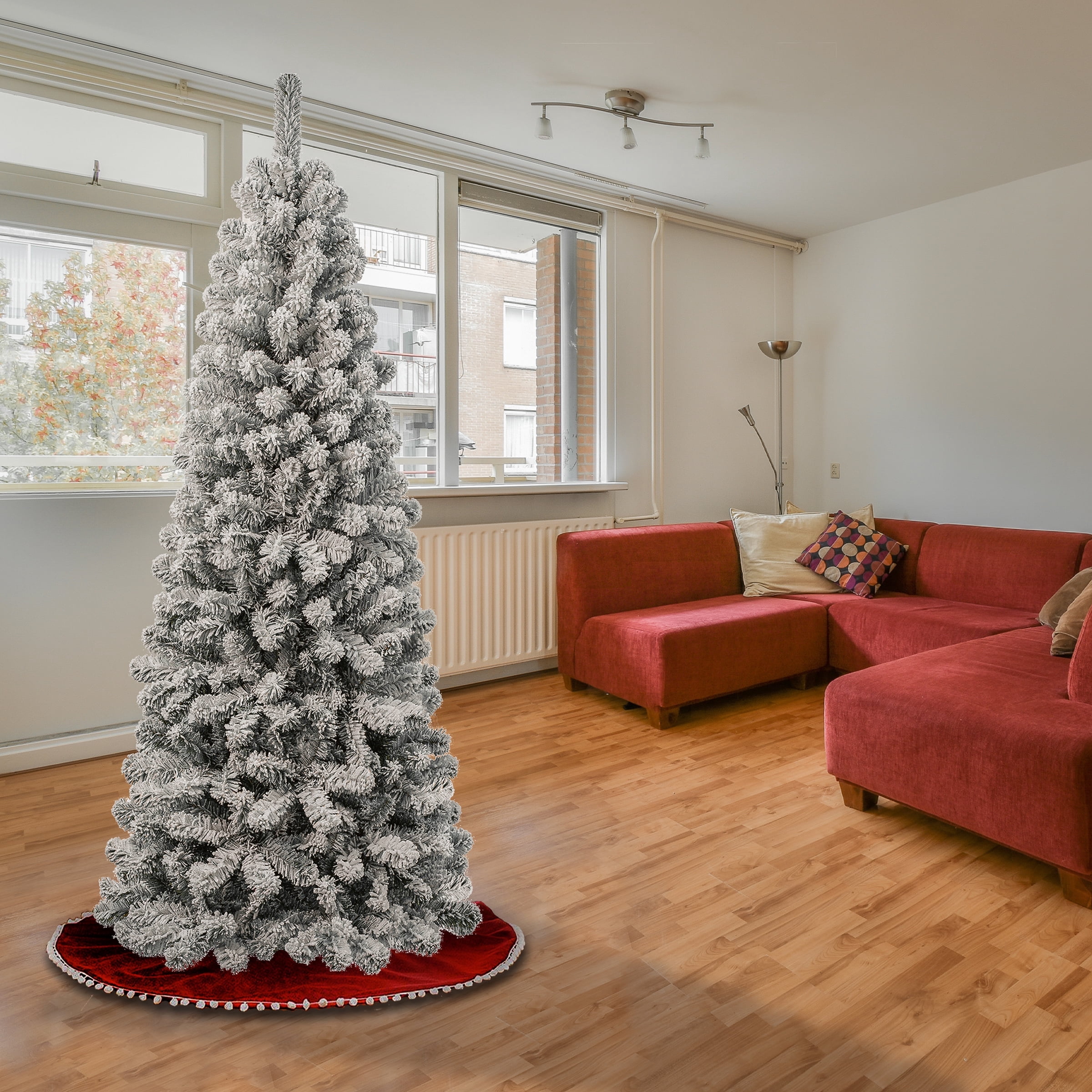 National Tree Company 6 ft. Acacia Artificial Medium Christmas Tree ...