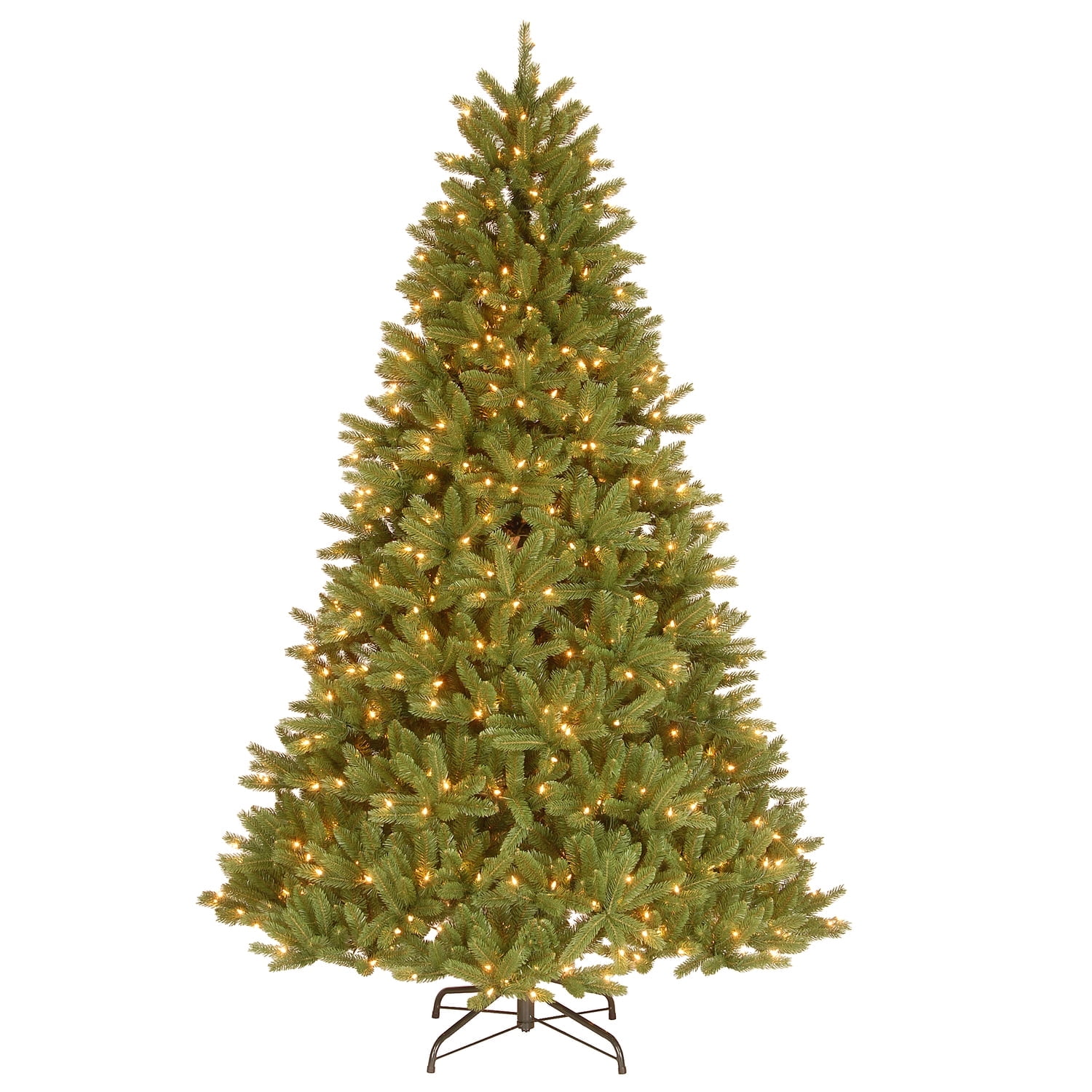 National Tree Company Pre-Lit Feel Real® Artificial Medium Christmas ...