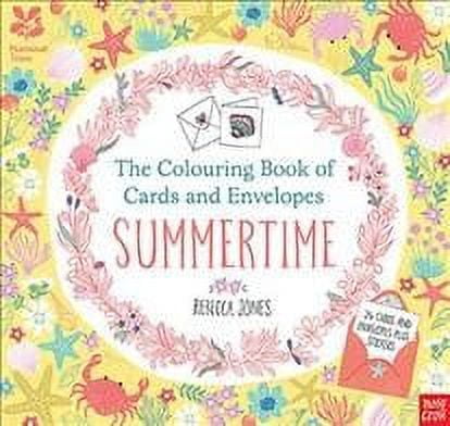 National Trust: The Colouring Book of Cards and Envelopes - - Walmart.com
