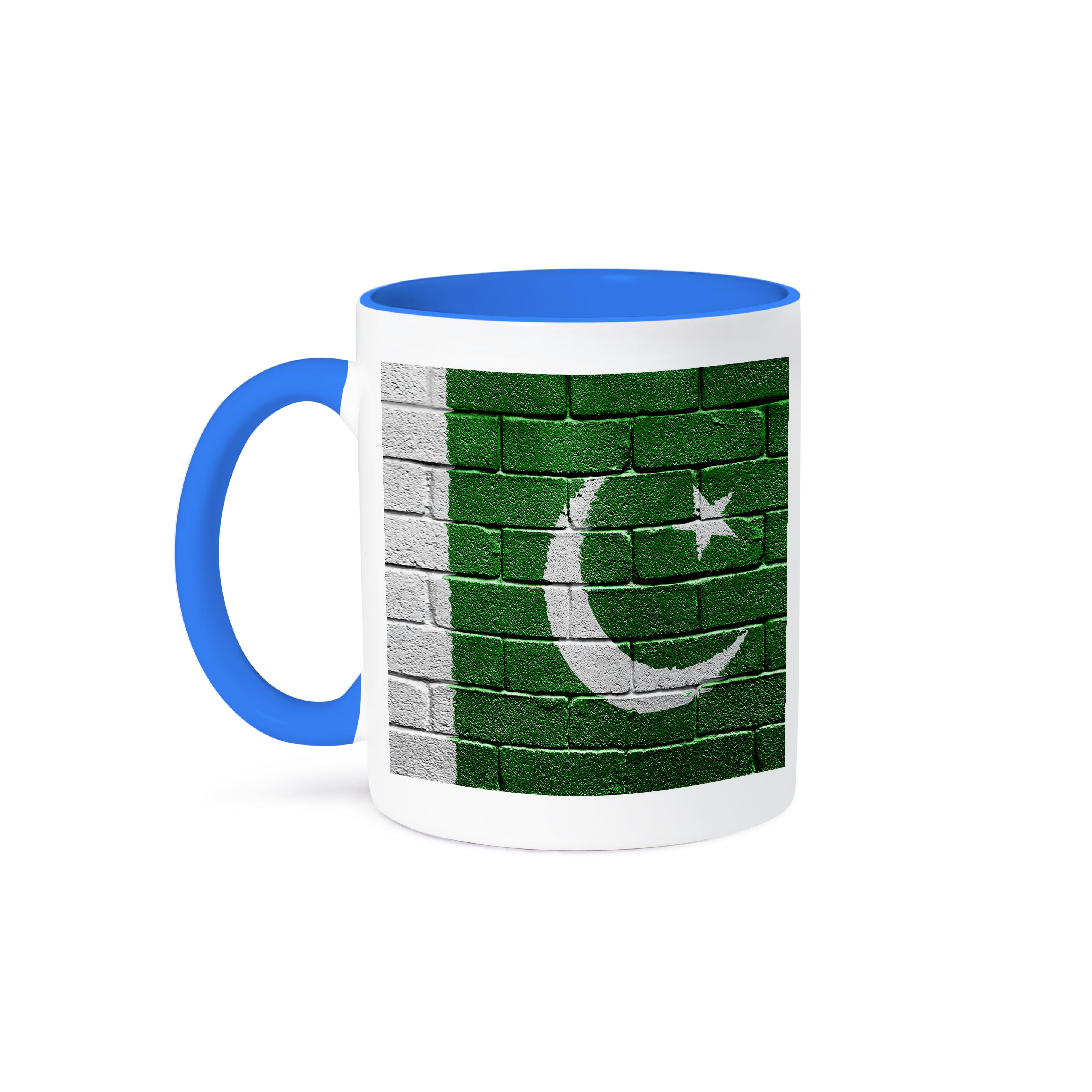 3dRose, National flag of Pakistan painted onto a brick wall Pakistani ...