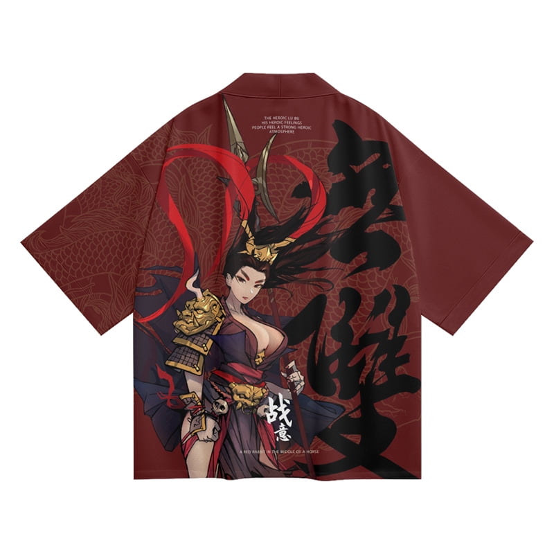 National tide summer kimono men's Dao robe 2024 new feature niche ...