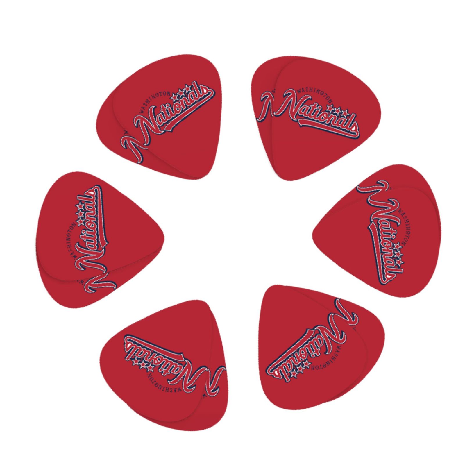 Nationals Baseball Team Custom Pick Set Ultimate Guitar Pick Value Pack ...