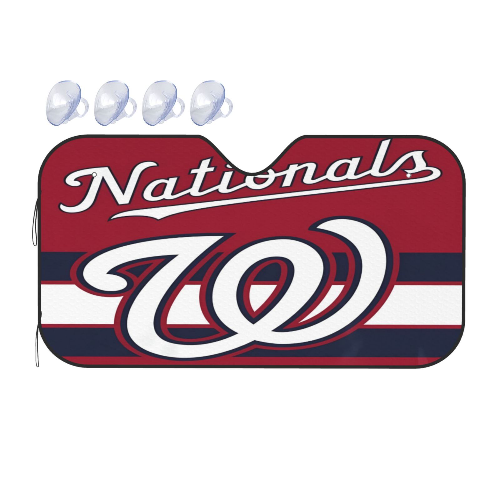 Nationals Car Windshield Sun Shade Foldable Front Windshield Shade for ...