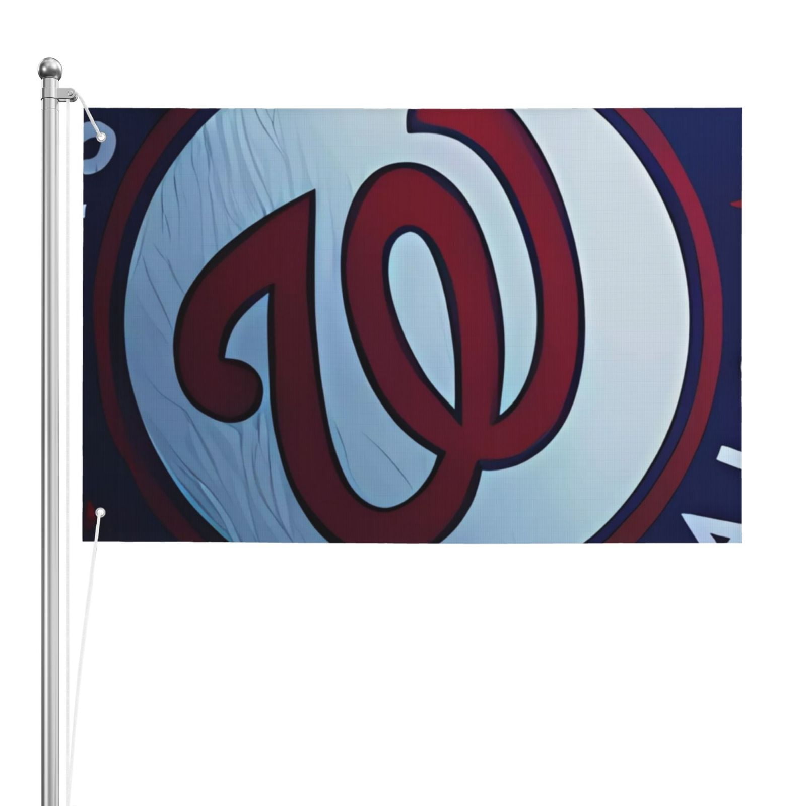 Nationals Three Layer personalized Double Sided Flag Football Fans ...