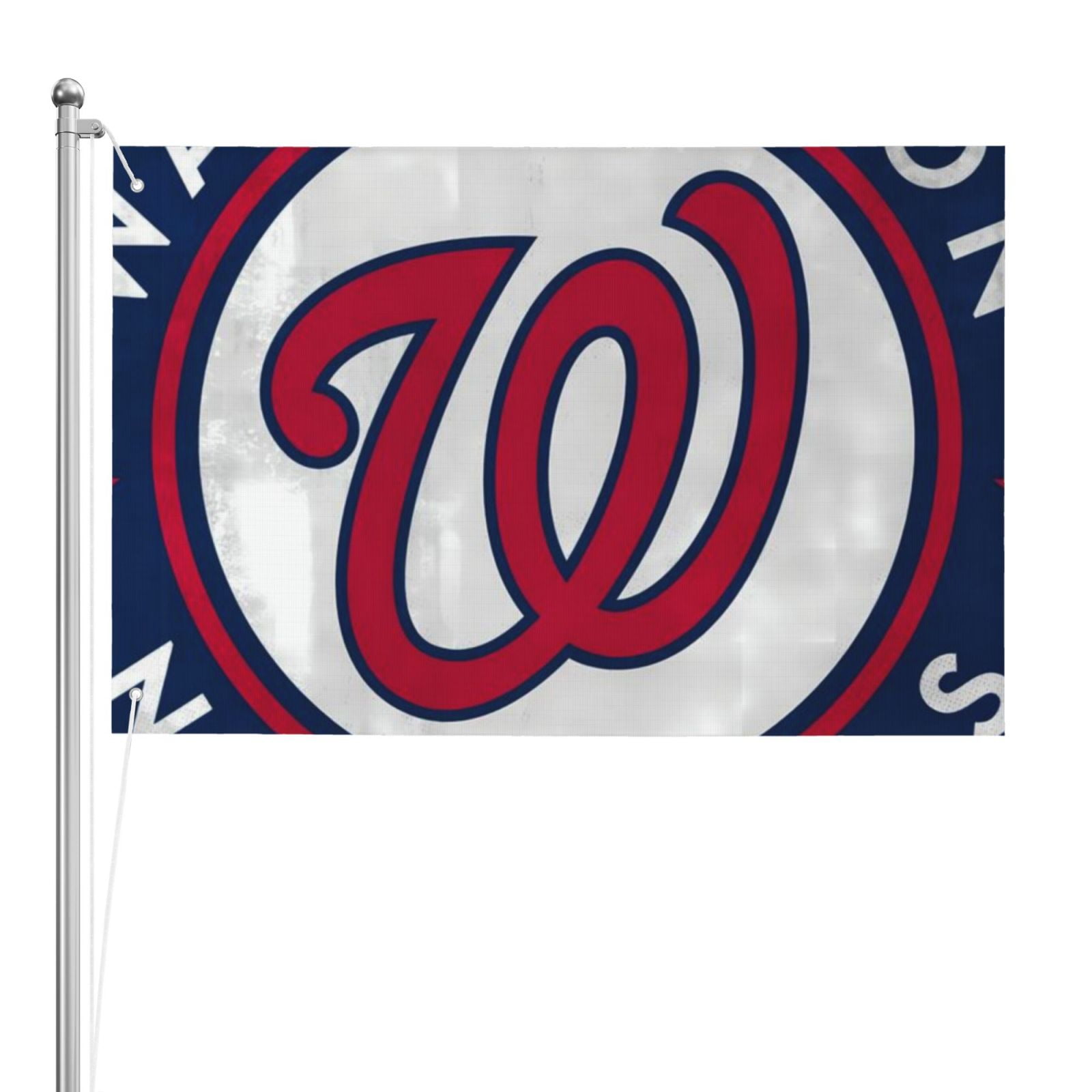 Nationals Three Layer personalized Double Sided Flag Football Fans ...