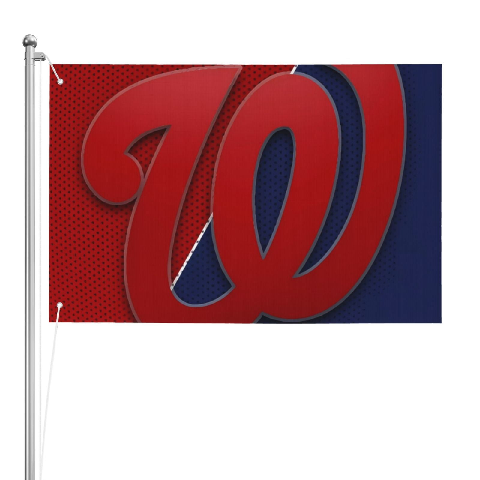 Nationals Three Layer personalized Double Sided Flag Football Fans ...