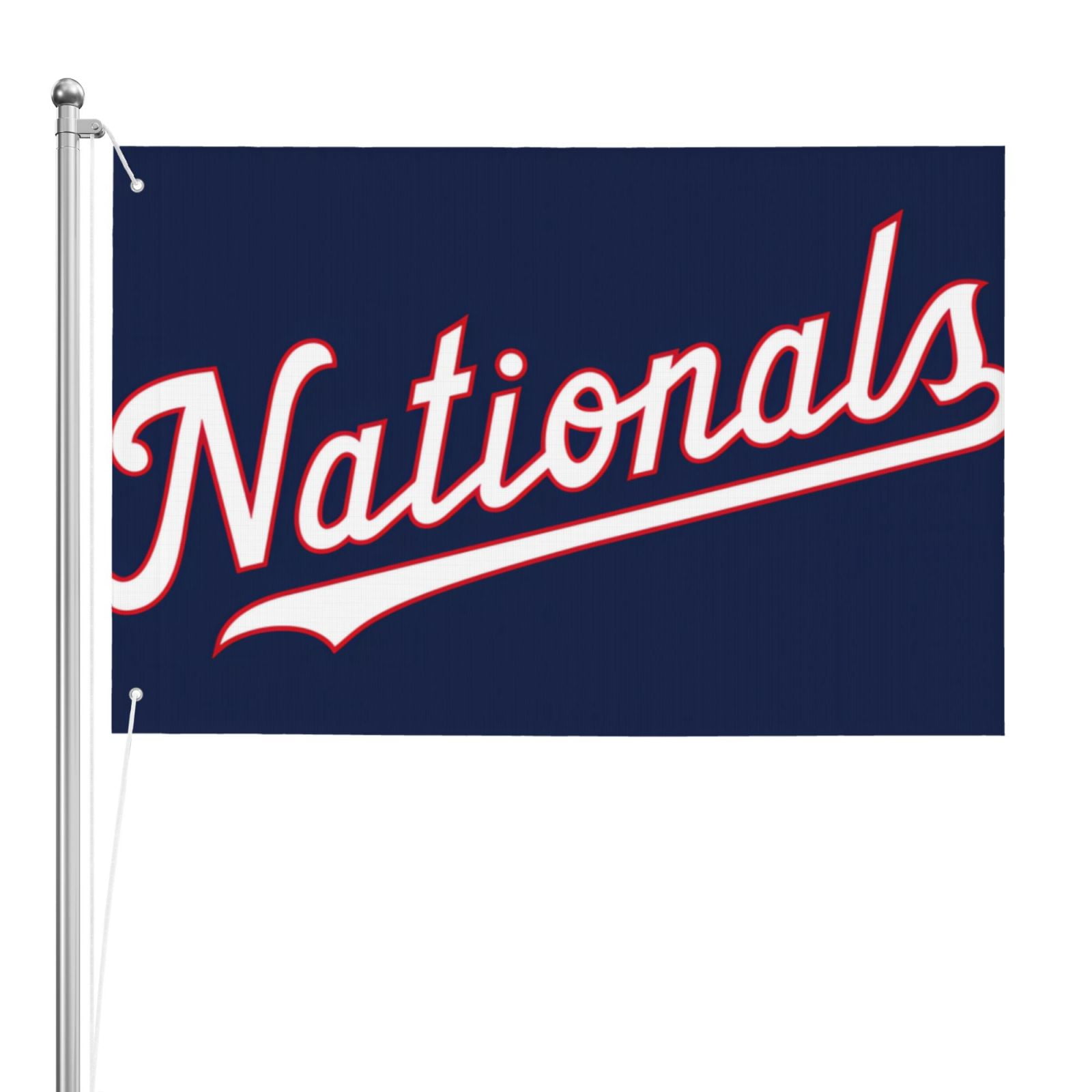 Nationals Three Layer personalized Double Sided Flag Football Fans ...