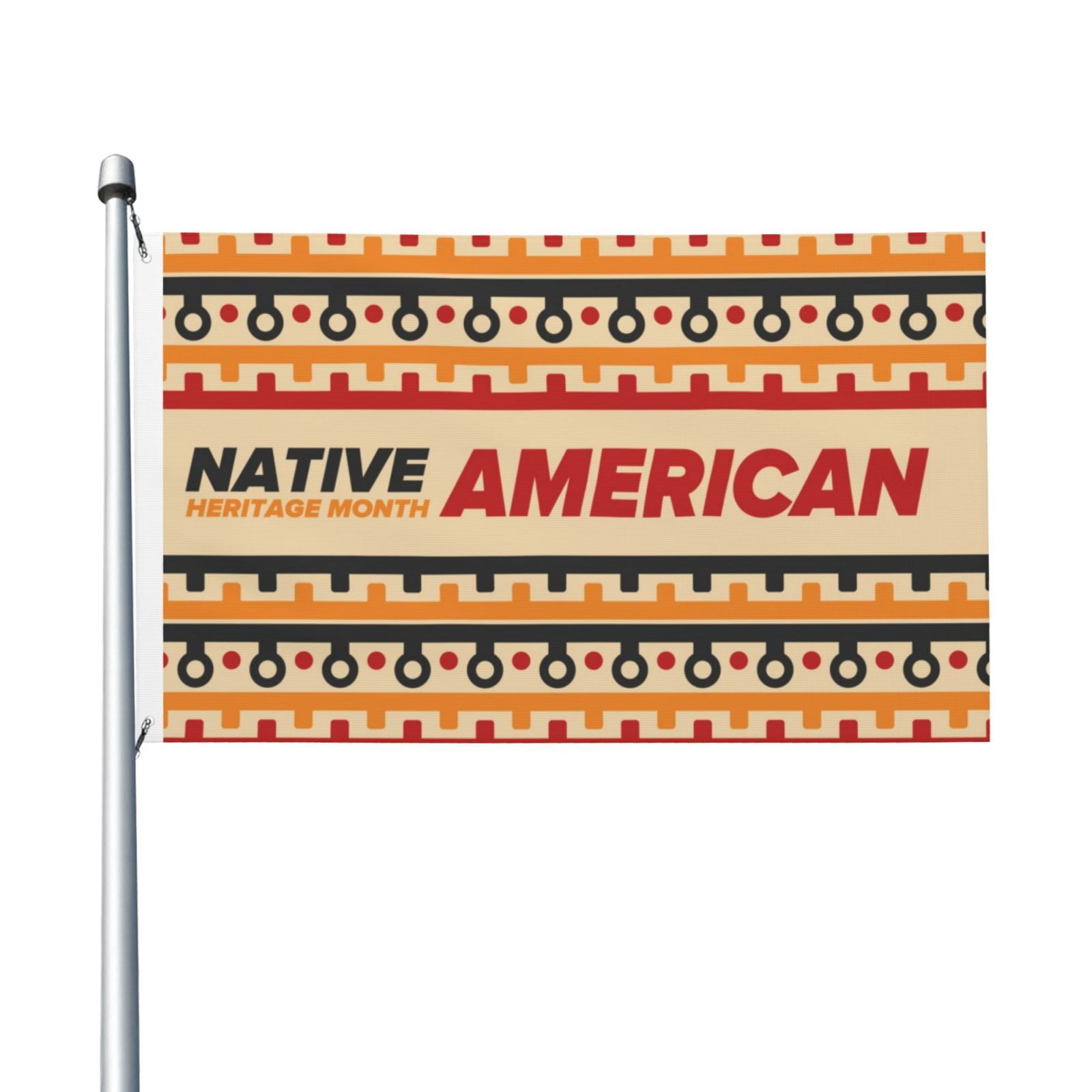 Native Ame-rican Heritage Month Flag 3x5 Ft Double-Sided Flag Outdoor ...