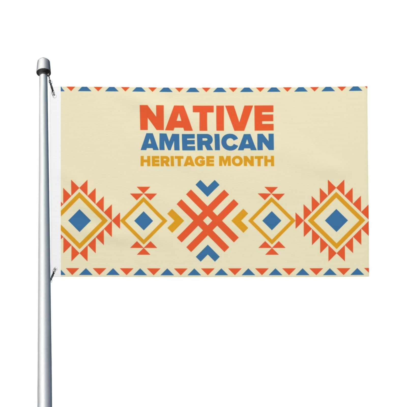 Native Ame-rican Heritage Month Flag 3x5 Ft Double-Sided Flag Outdoor ...