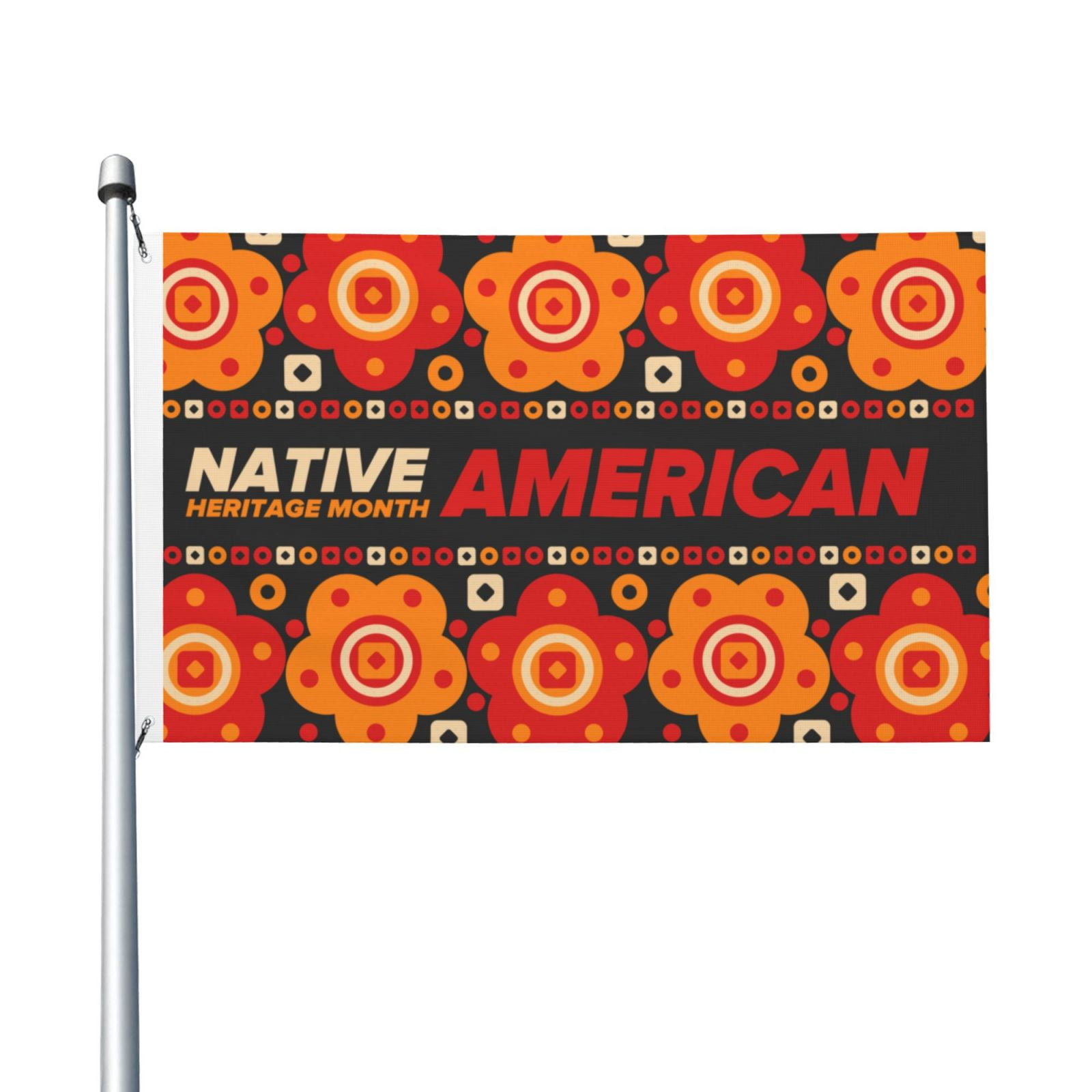 Native Ame-rican Heritage Month Flag 3x5 Ft Double-Sided Flag Outdoor ...