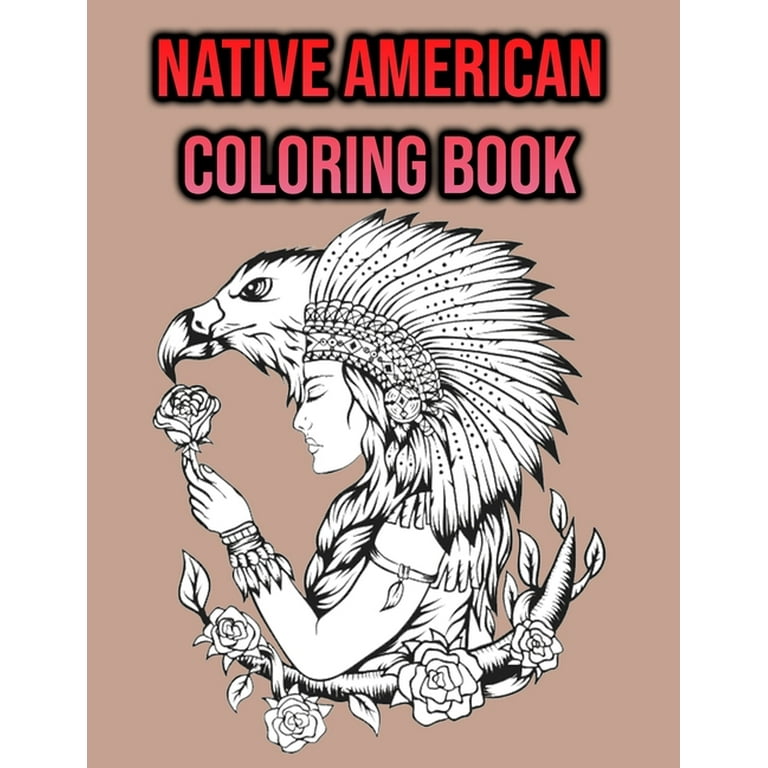 Native American Boy Coloring Page