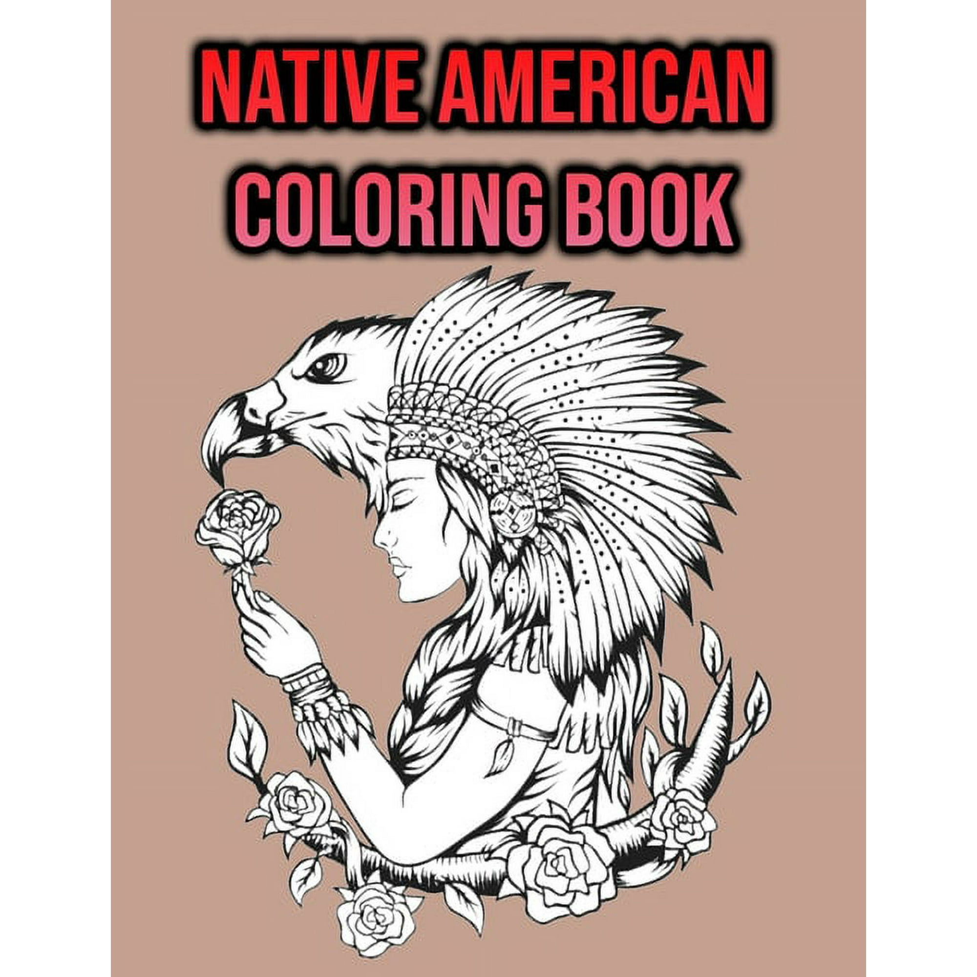 Native American Coloring Pages For Adults
