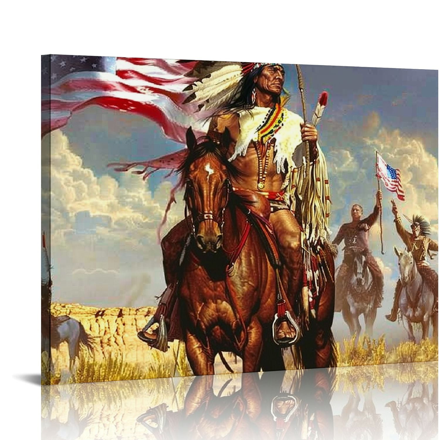 Native American Decor Indian Decor Native American Wall Art Indian Wall ...