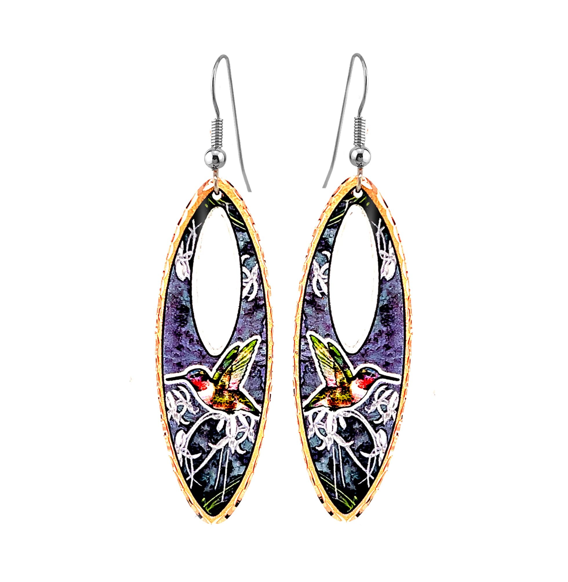 Artisan-crafted Copper Tribal Earrings/Turtle/Bear/Dragonfly/Butterfly ...