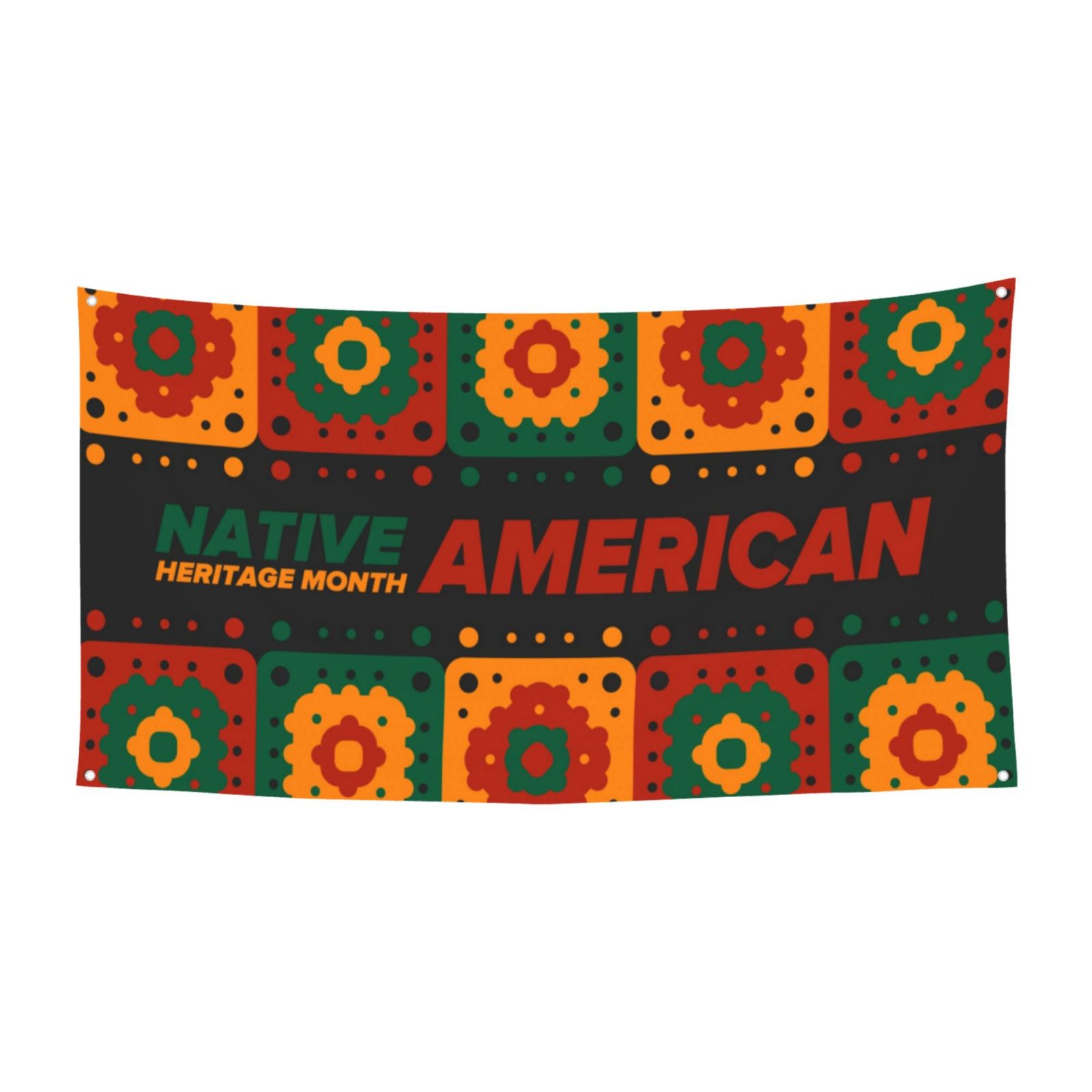Native American Heritage Month Banner Backdrop Flag Photography ...