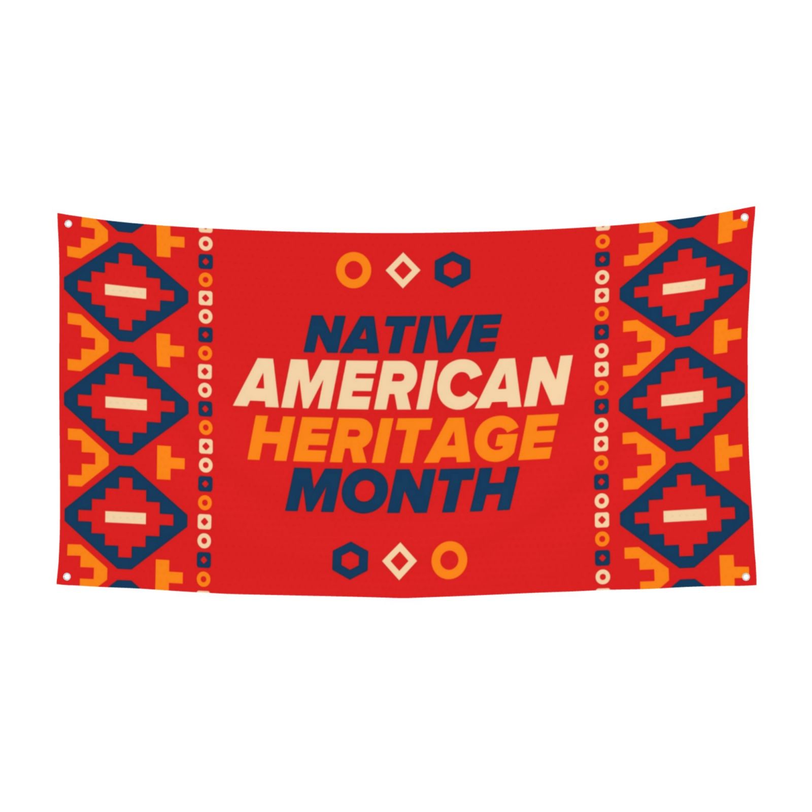 Native American Heritage Month Banner Backdrop Flag Photography ...