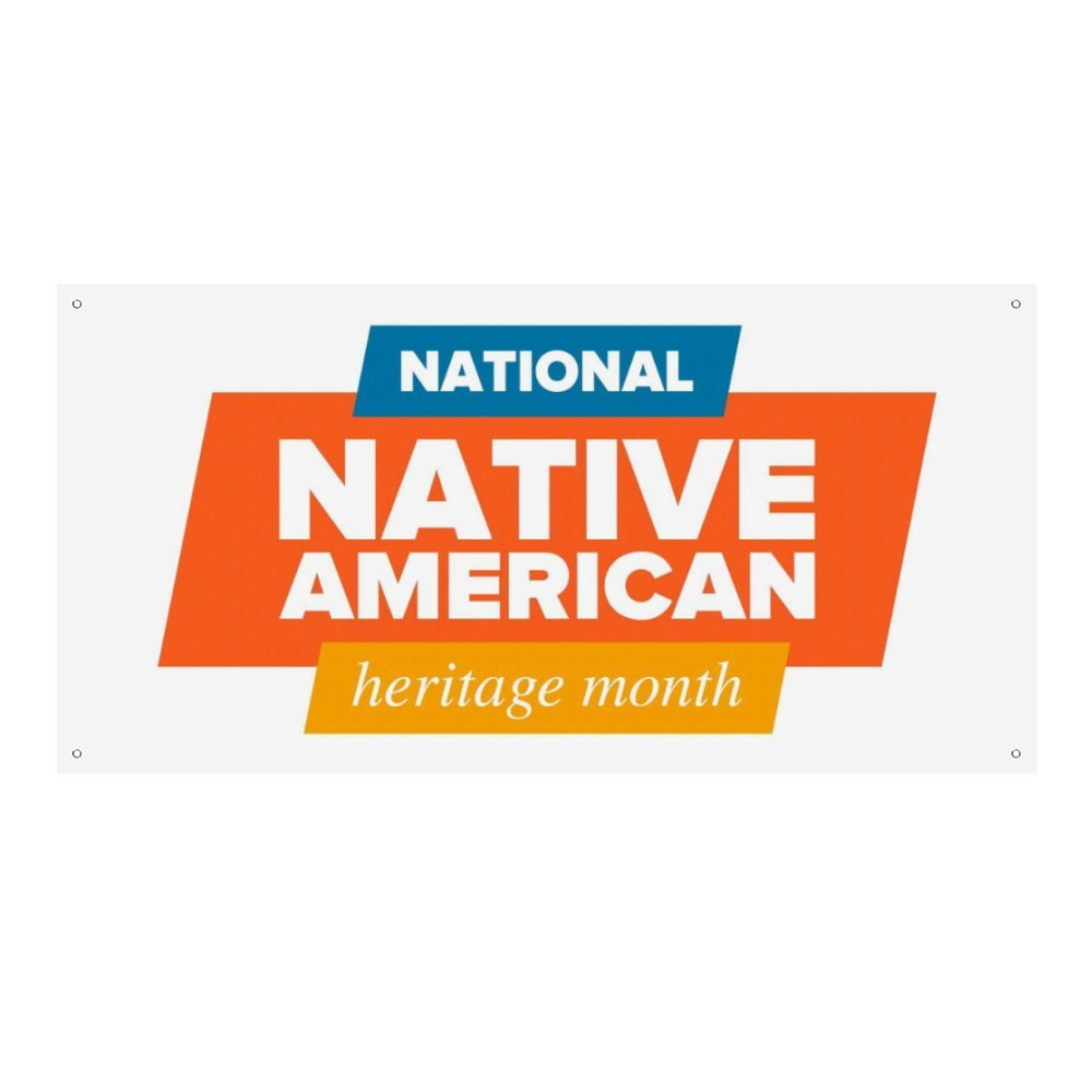 Native American Heritage Month Indigenous Pride Banner Flag Photography ...