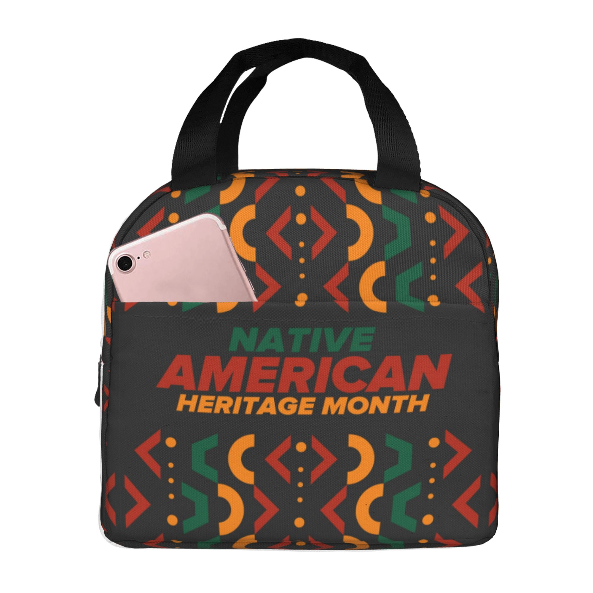 Native-American Heritage Month Lunch Bag Reusable Insulated Tote Box ...