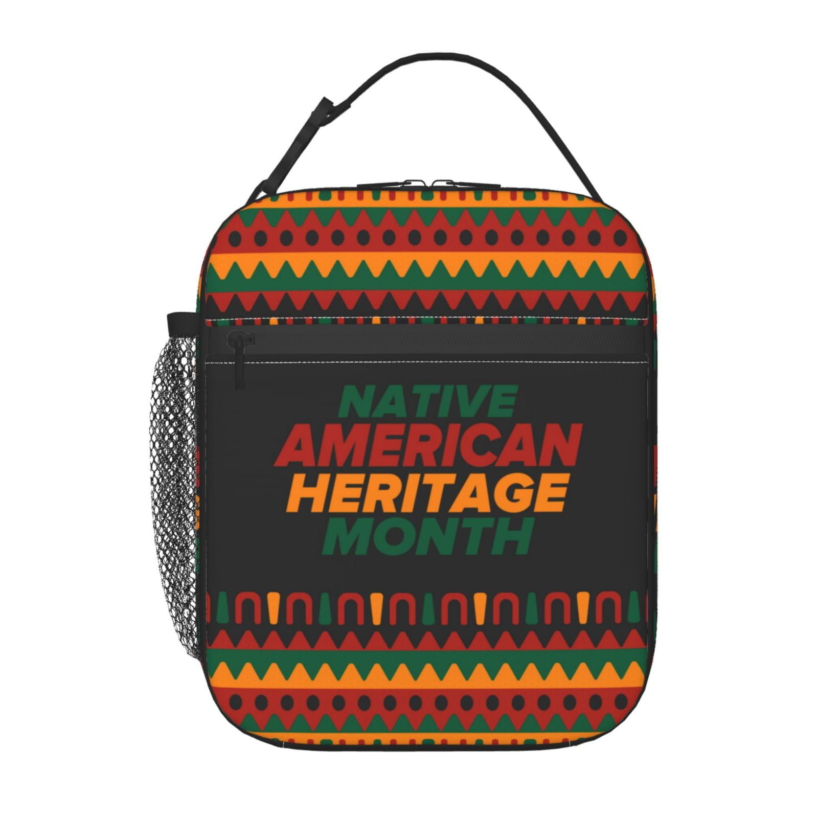 Native-American Heritage Month Portable Lunch Bag Reusable Insulated ...