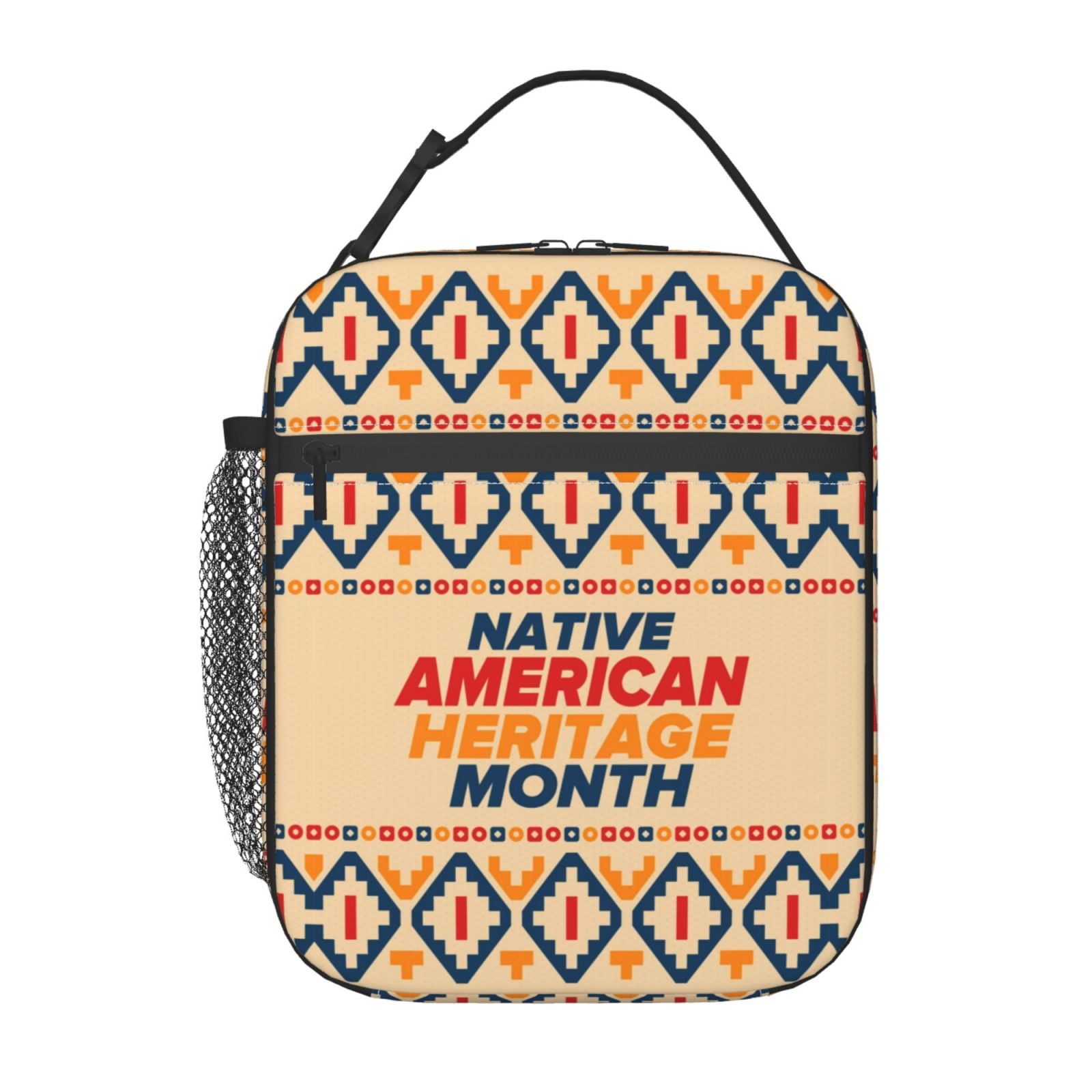 Native-American Heritage Month Portable Lunch Bag Reusable Insulated ...