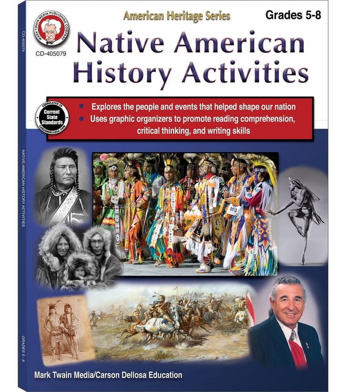 Native American History Activities Workbook, Grades 5 - 8: American ...