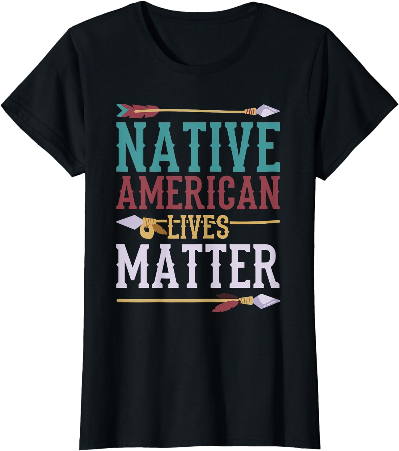 Native American Lives Matter Native American T-Shirt - Walmart.com