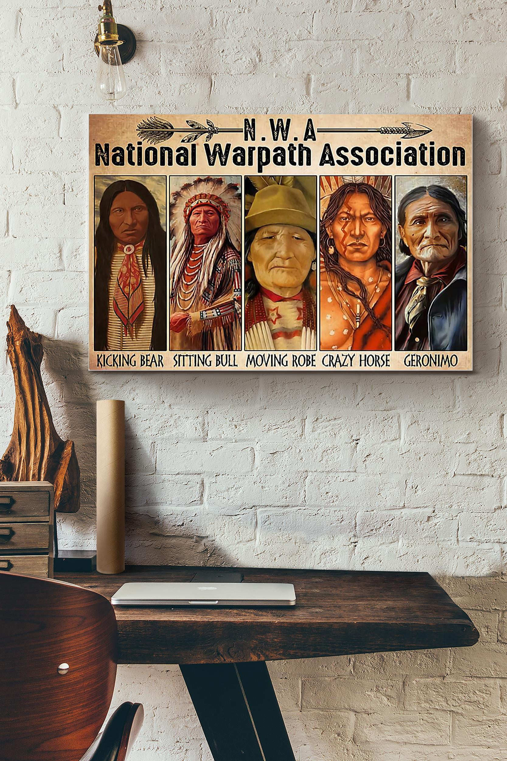 Native American National Warpath Association Unframed Poster 16 x 24 ...