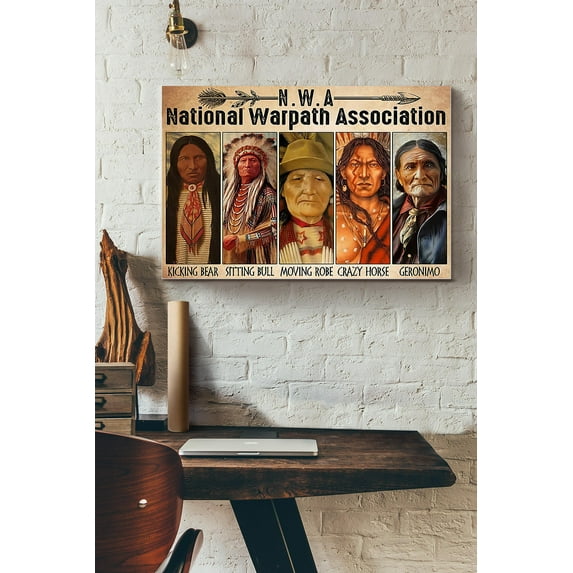 Native American National Warpath Association Unframed Poster 24 x 36 ...