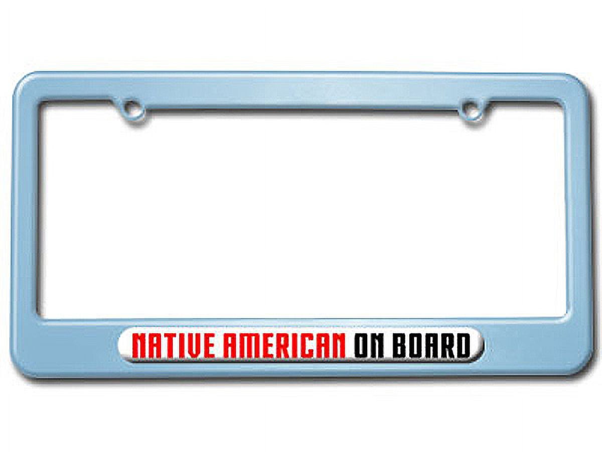 Native American On Board License Plate Frame - Walmart.com