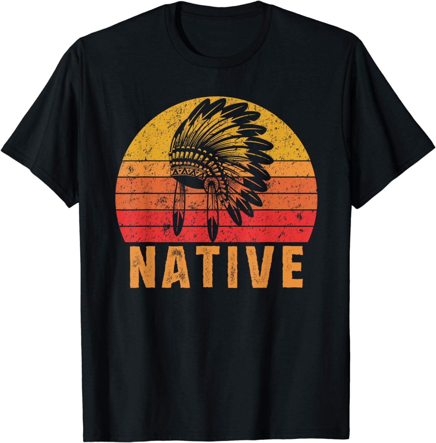 Native American Pride Vintage Native Indian T-Shirt - Walmart.com