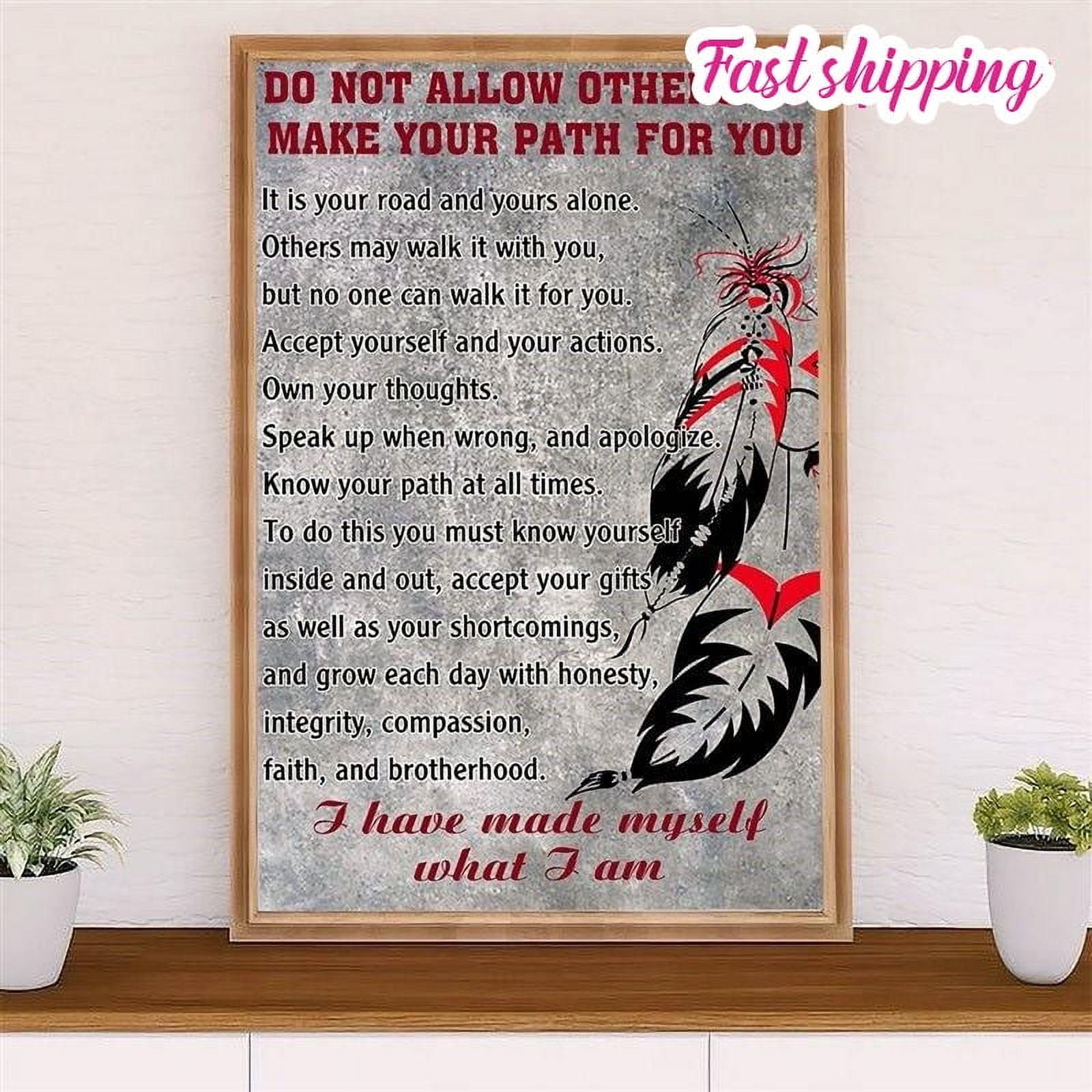 Native American Tribe Do Not Allow Others American Indians Poster Wall ...
