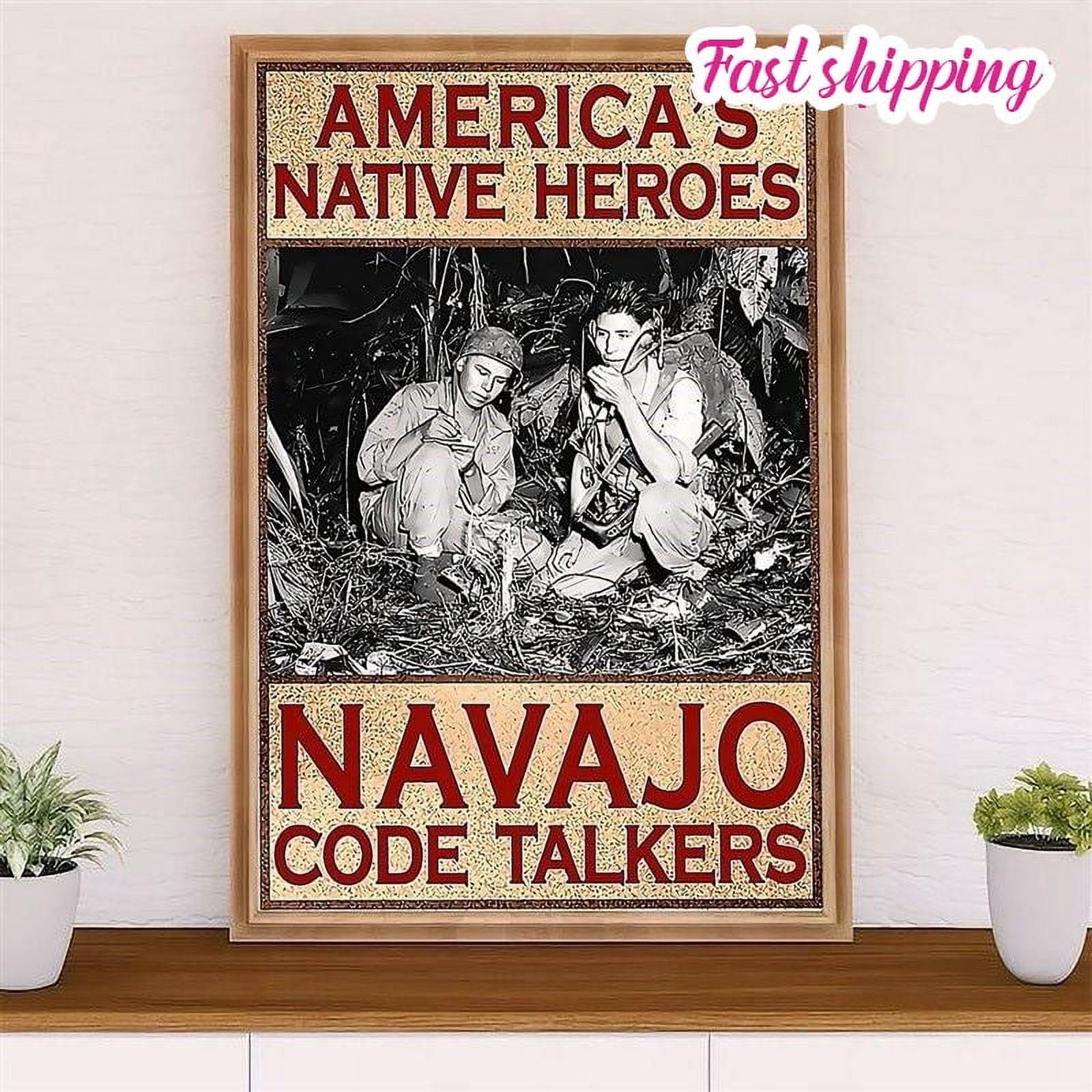 Native American Tribe Navajo Code Talkers American Indians Poster Wall ...